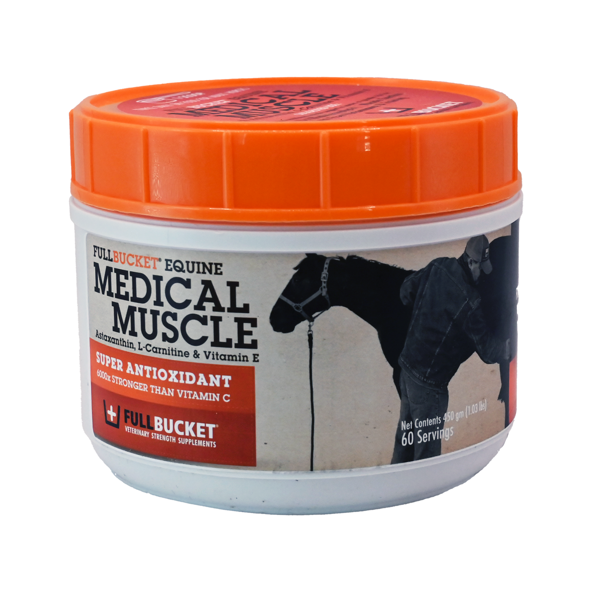 Medical Muscle Performance Horse Supplement | Power, Endurance, Recovery | FullBucket Health