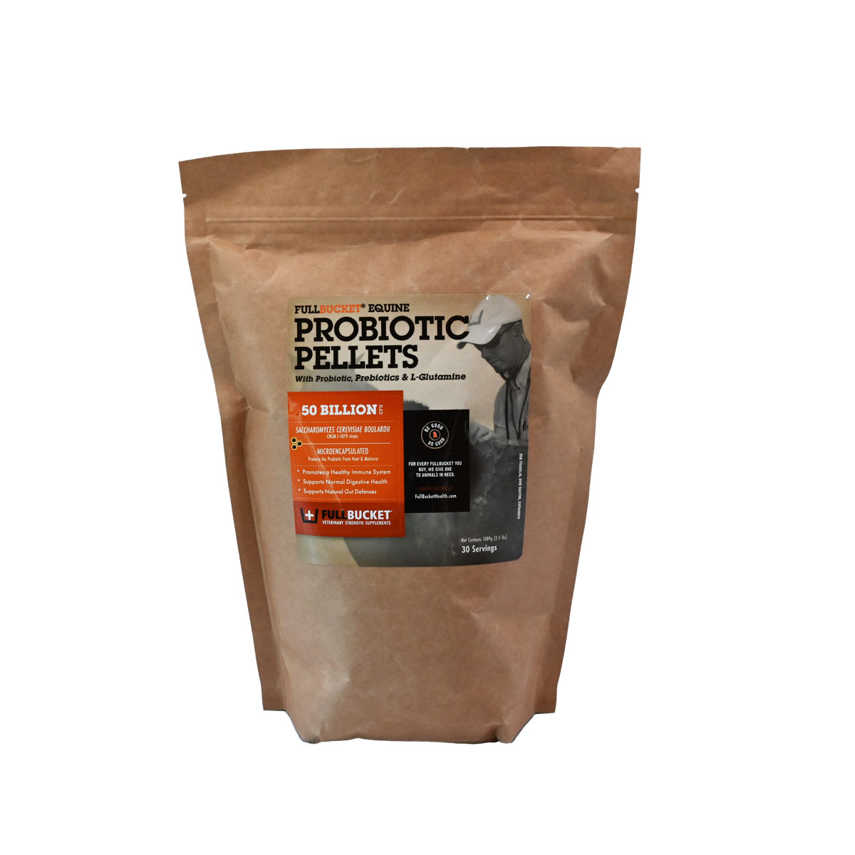 Equine Extra Strength Probiotic Pellets | FullBucket Health