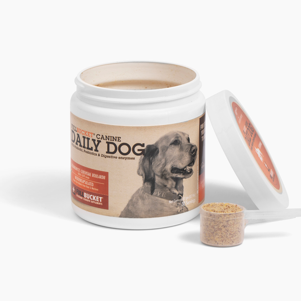 Daily Dog Probiotic Supplements for Gut Health | FullBucket Health