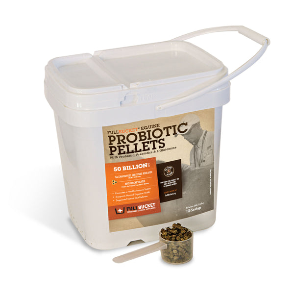 Equine Extra Strength Probiotic Pellets | FullBucket Health