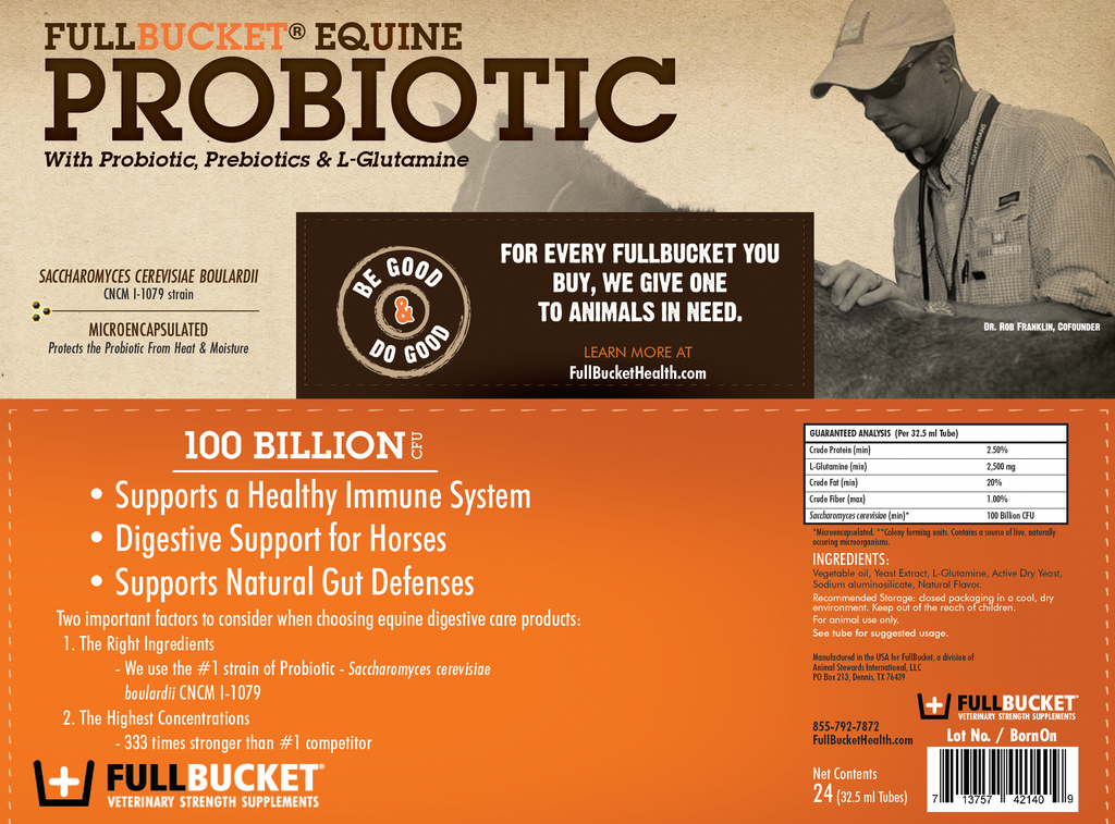 Equine Probiotic Paste | FullBucket Health